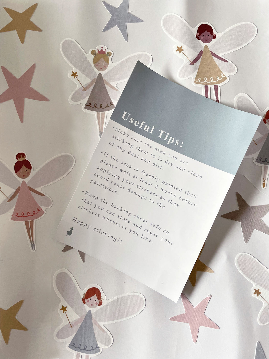 Fairy Dust Wall Stickers | Eco-Friendly, Removable, Reusable, Fabric W ...